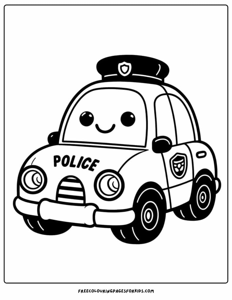A Playful Police Car