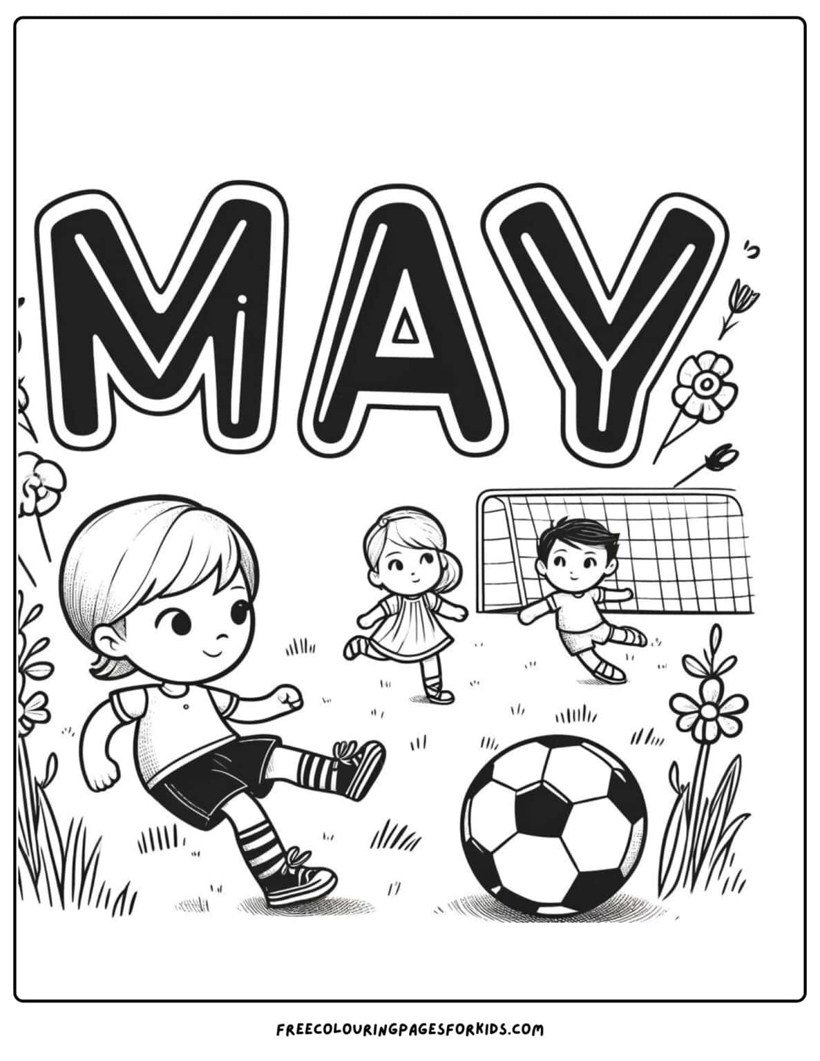 50 May Coloring Pages for Kids