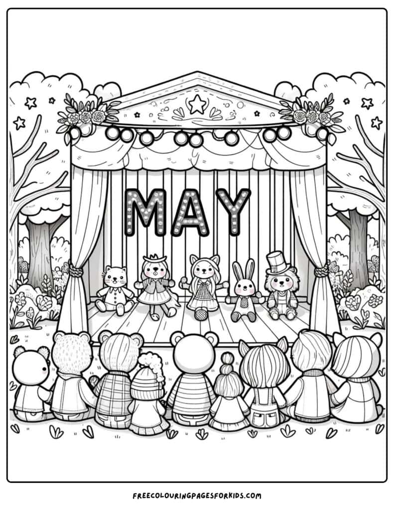 50 May Coloring Pages for Kids