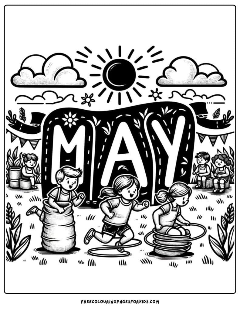 50 May Coloring Pages for Kids