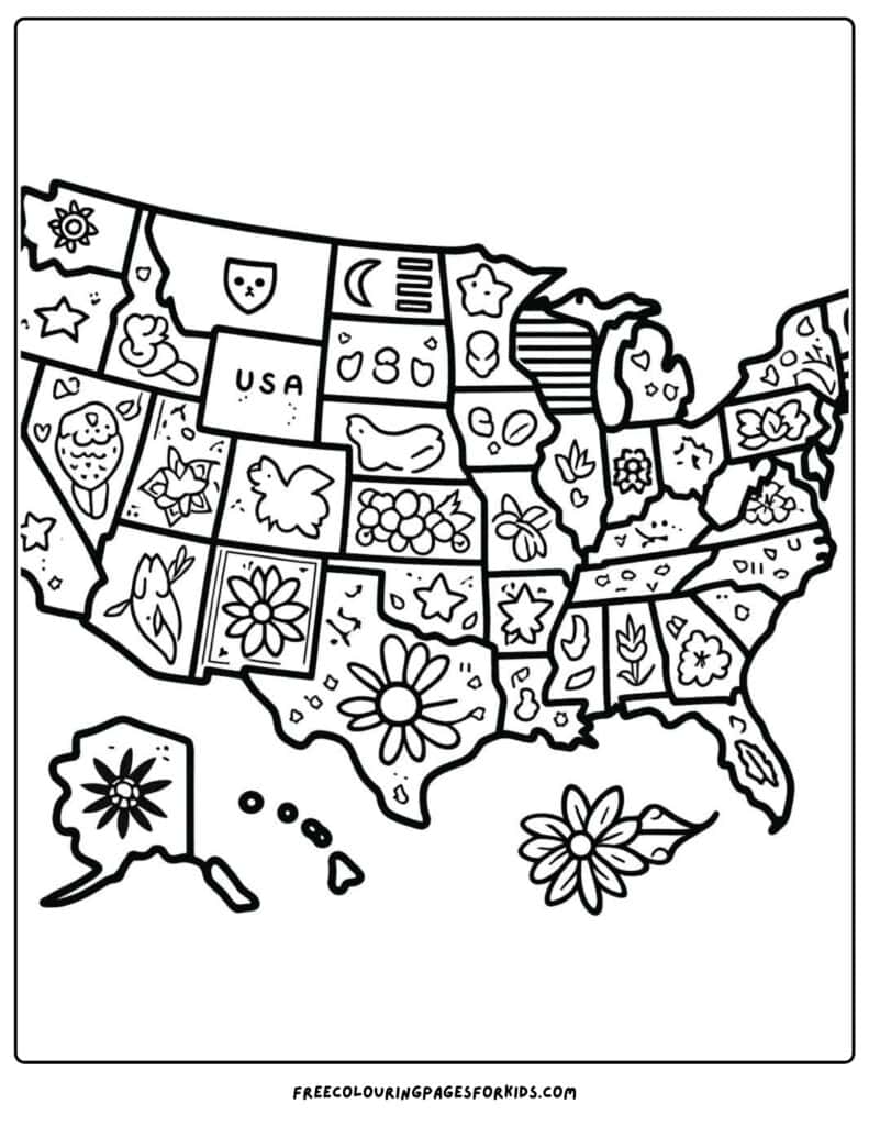 20 Printable 4th of July Coloring Pages - Coloring For Kids