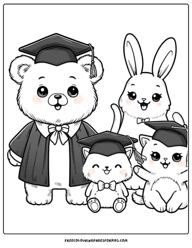 16 Kindergarten and PreSchool Graduation Coloring Pages - Coloring ...