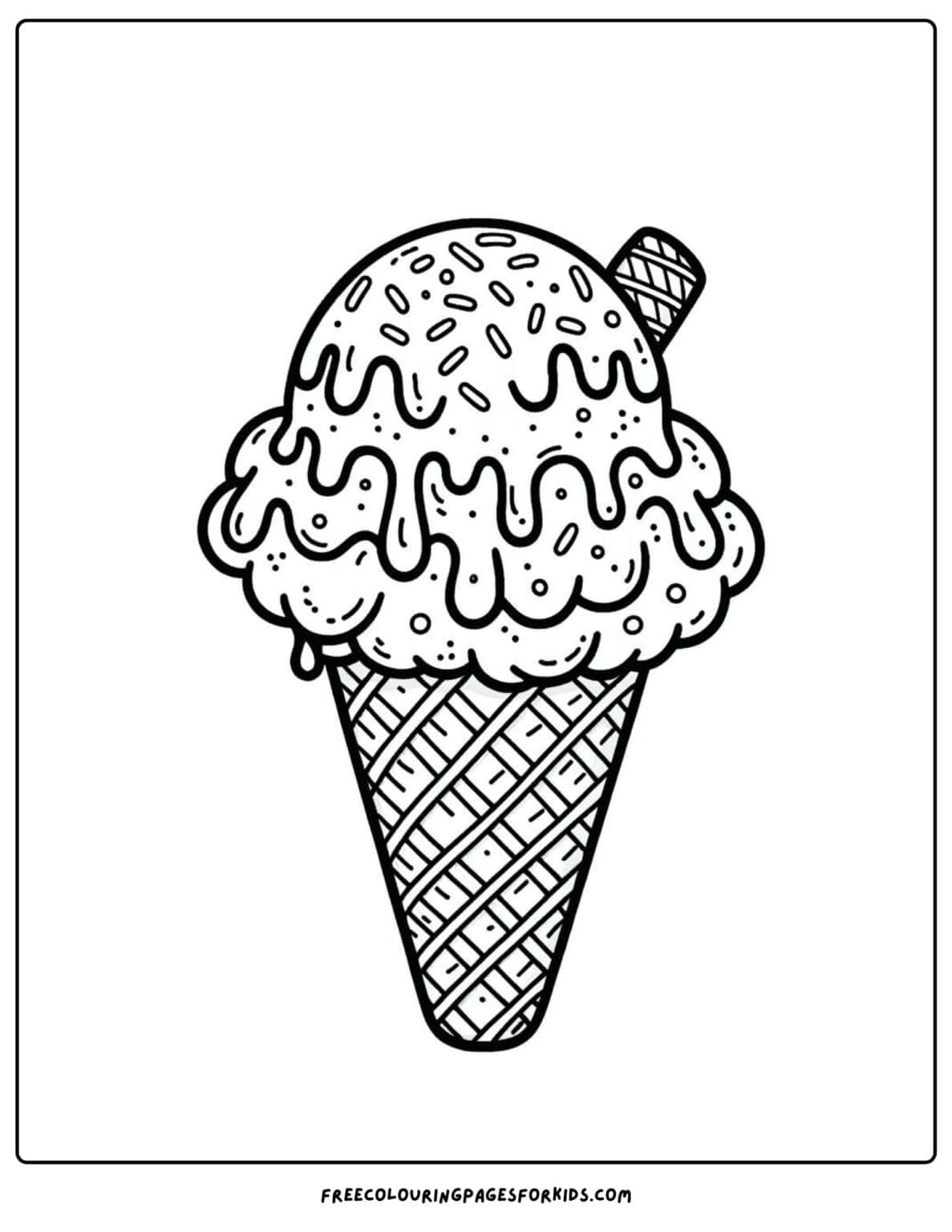 Beach Coloring Pages