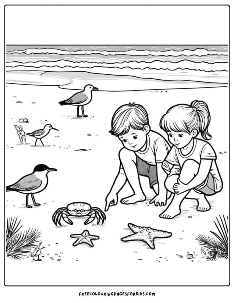 55 Summer Coloring Pages