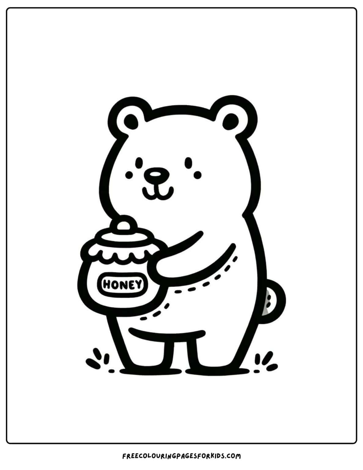 50 Bear Coloring Pages - Coloring For Kids