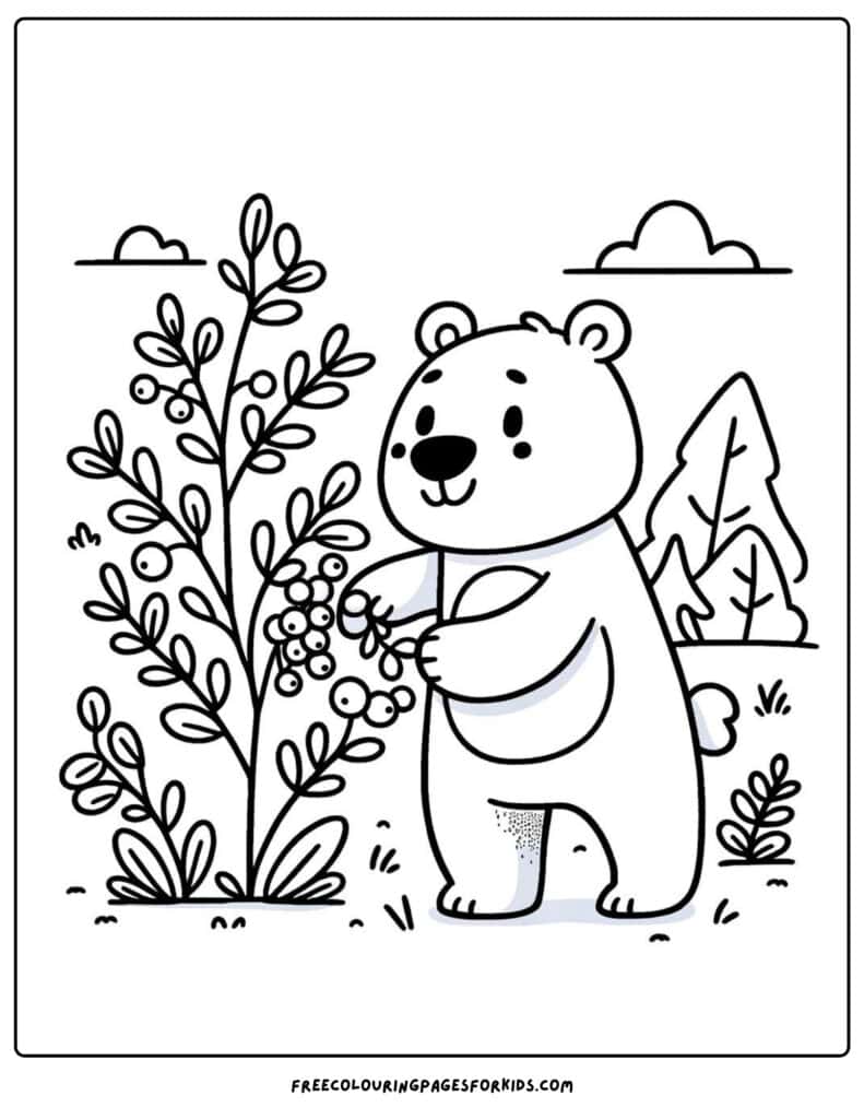 50 Bear Coloring Pages - Coloring For Kids