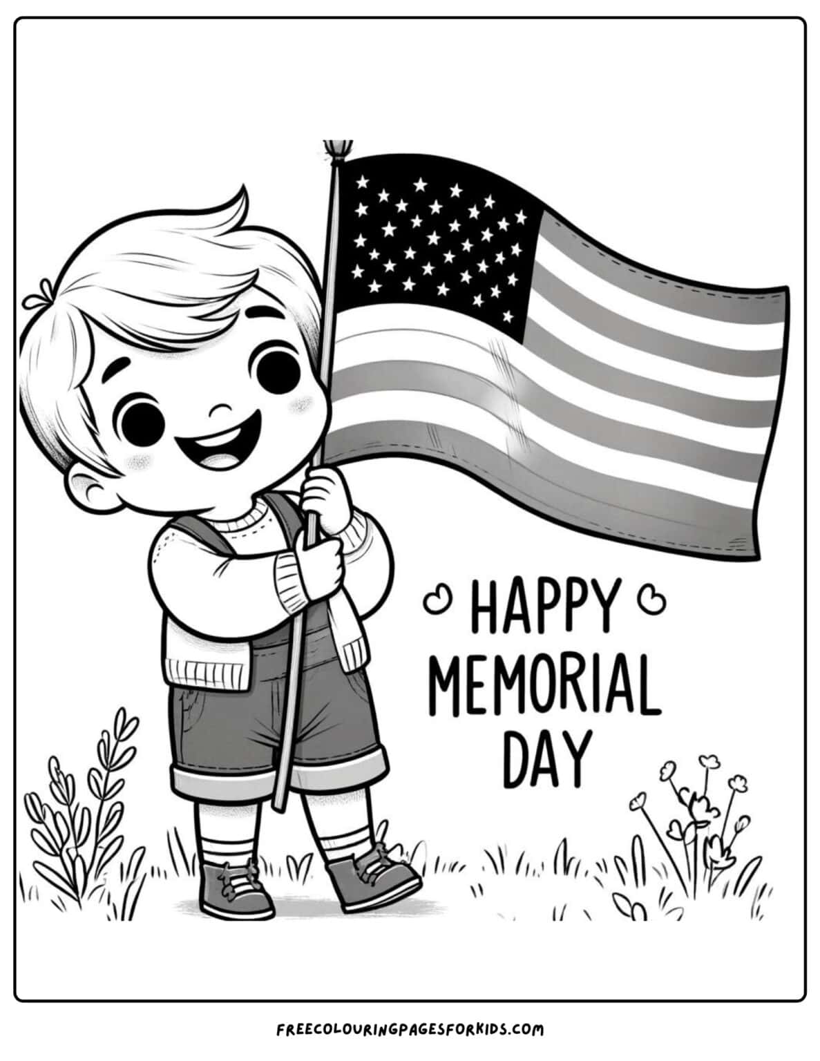 11 Memorial Day Coloring Pages - Coloring For Kids