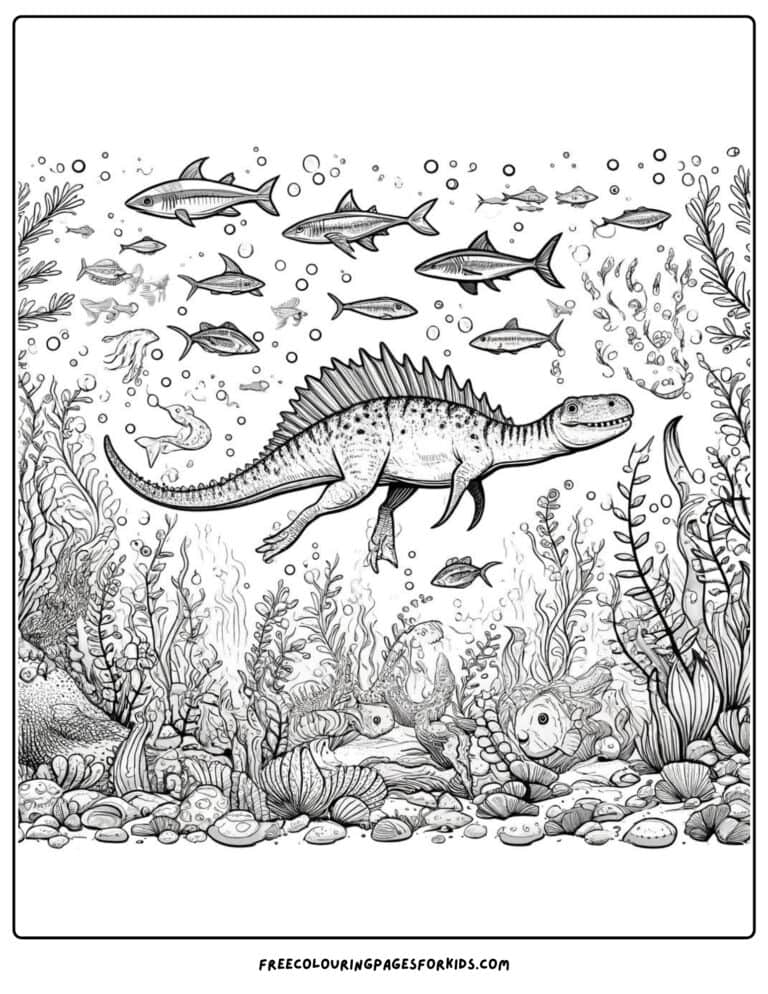 39 Dinosaur Coloring Pages - Coloring For Kids
