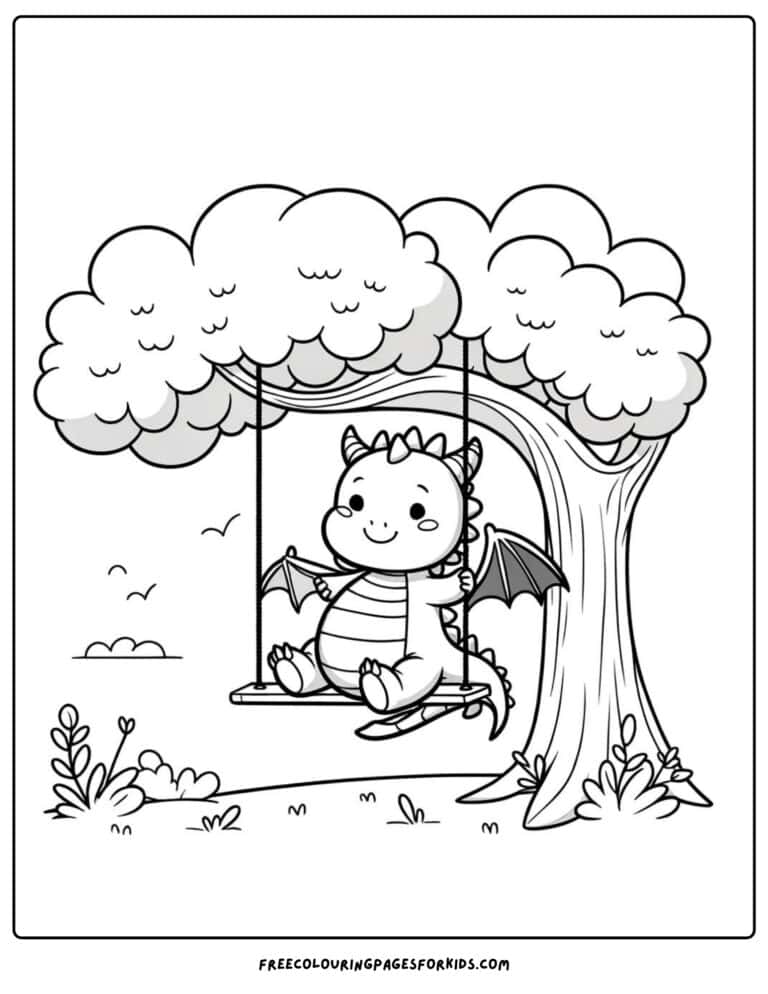 42 Dragon Coloring Pages