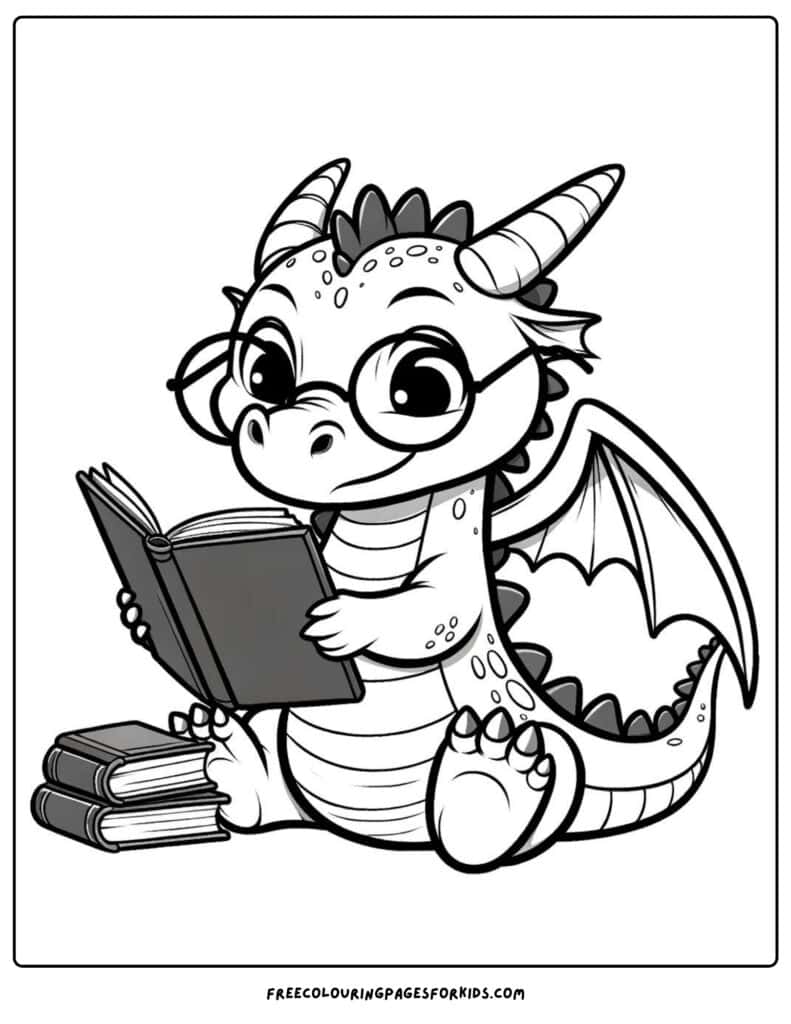 42 Dragon Coloring Pages