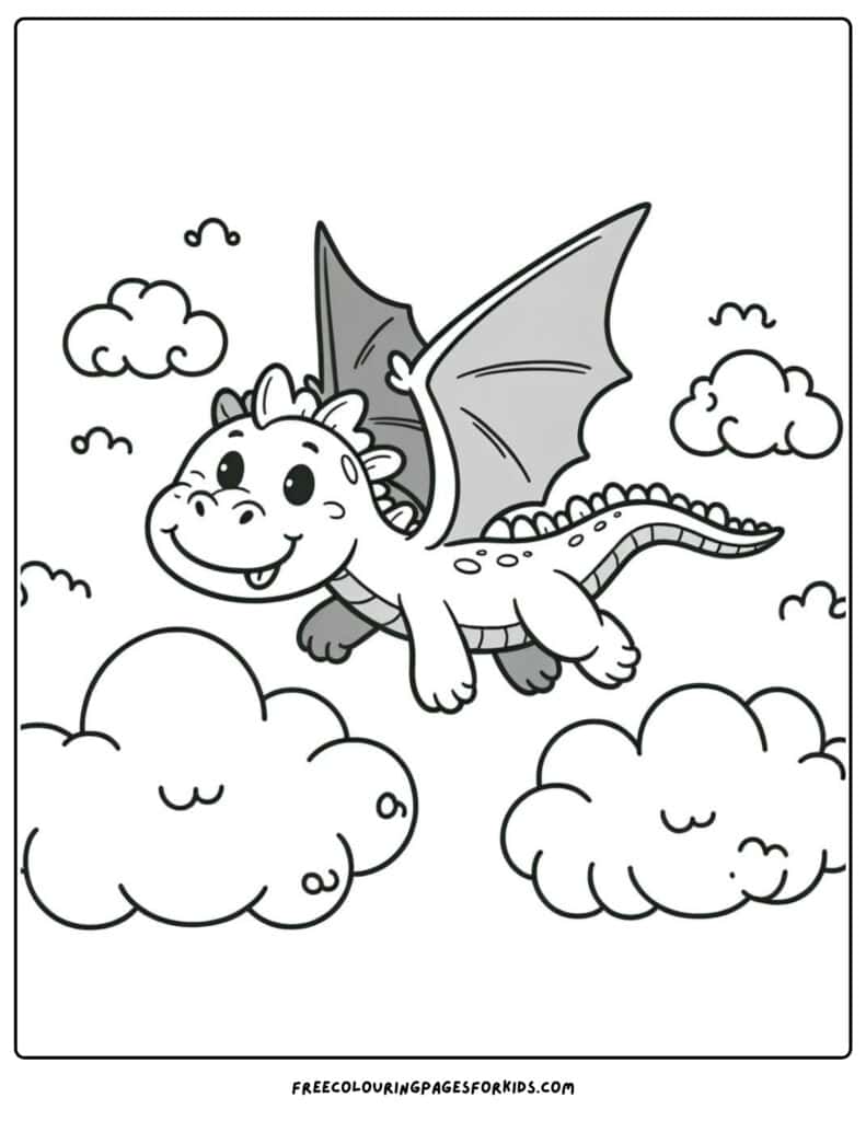 42 Dragon Coloring Pages
