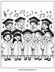 16 Kindergarten and PreSchool Graduation Coloring Pages - Coloring ...