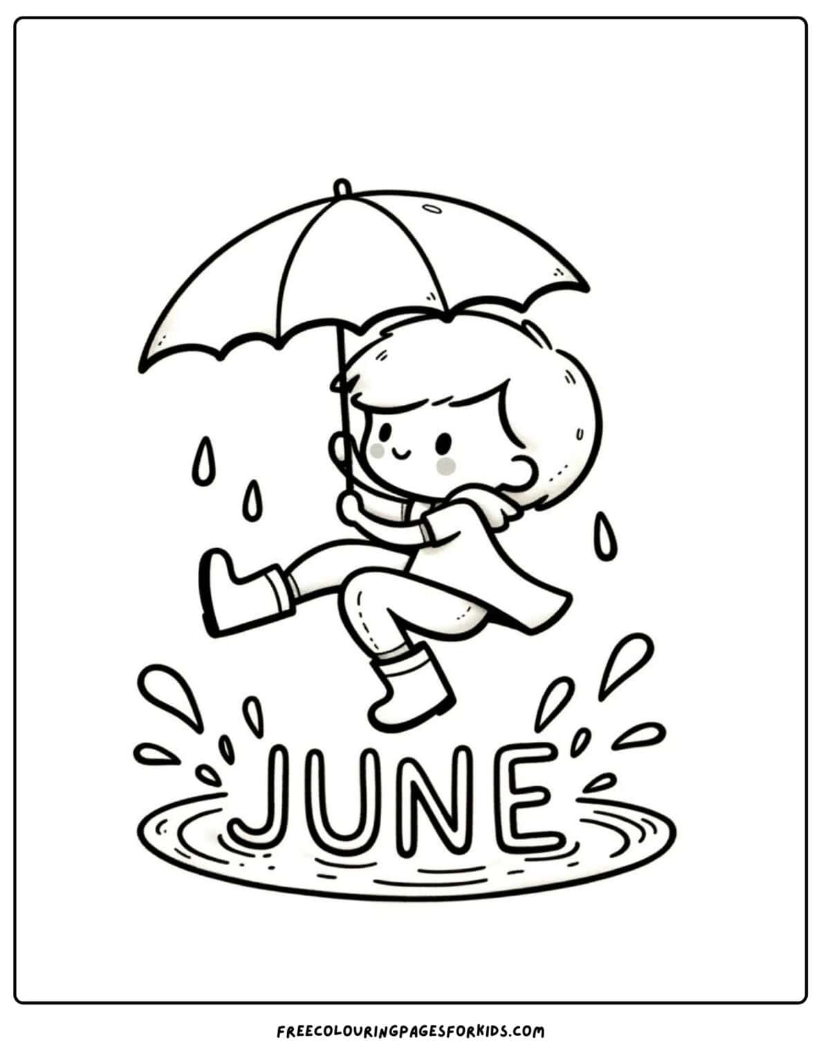 51 June Coloring Pages for Kids