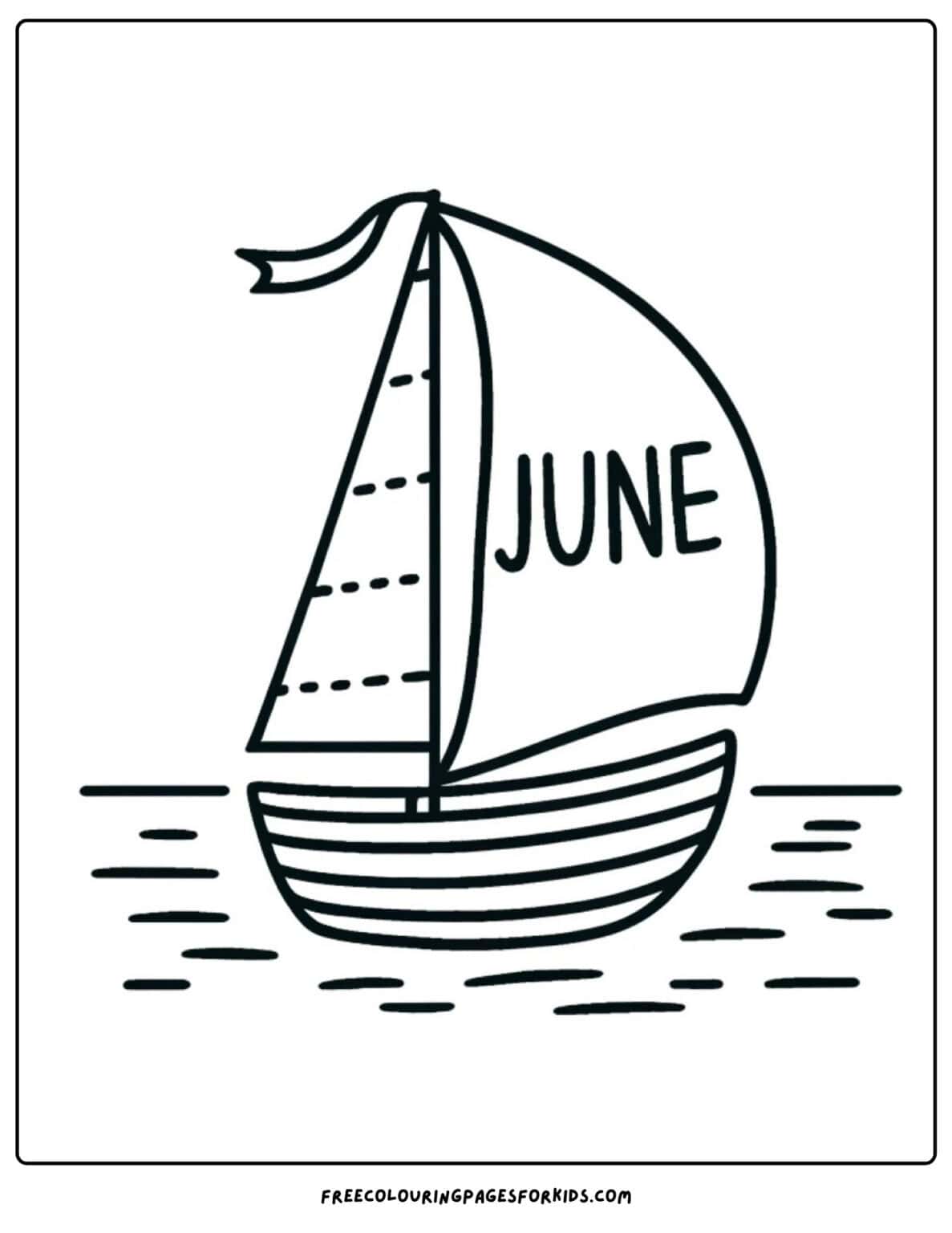 51 June Coloring Pages for Kids