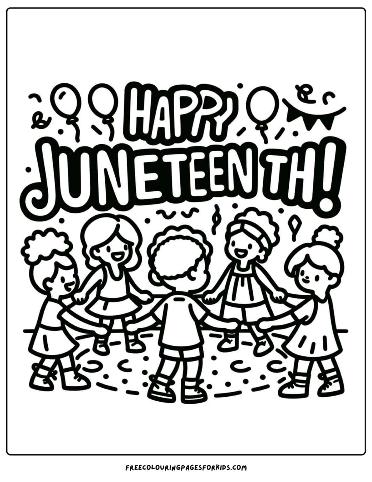 14 Juneteenth Coloring Pages