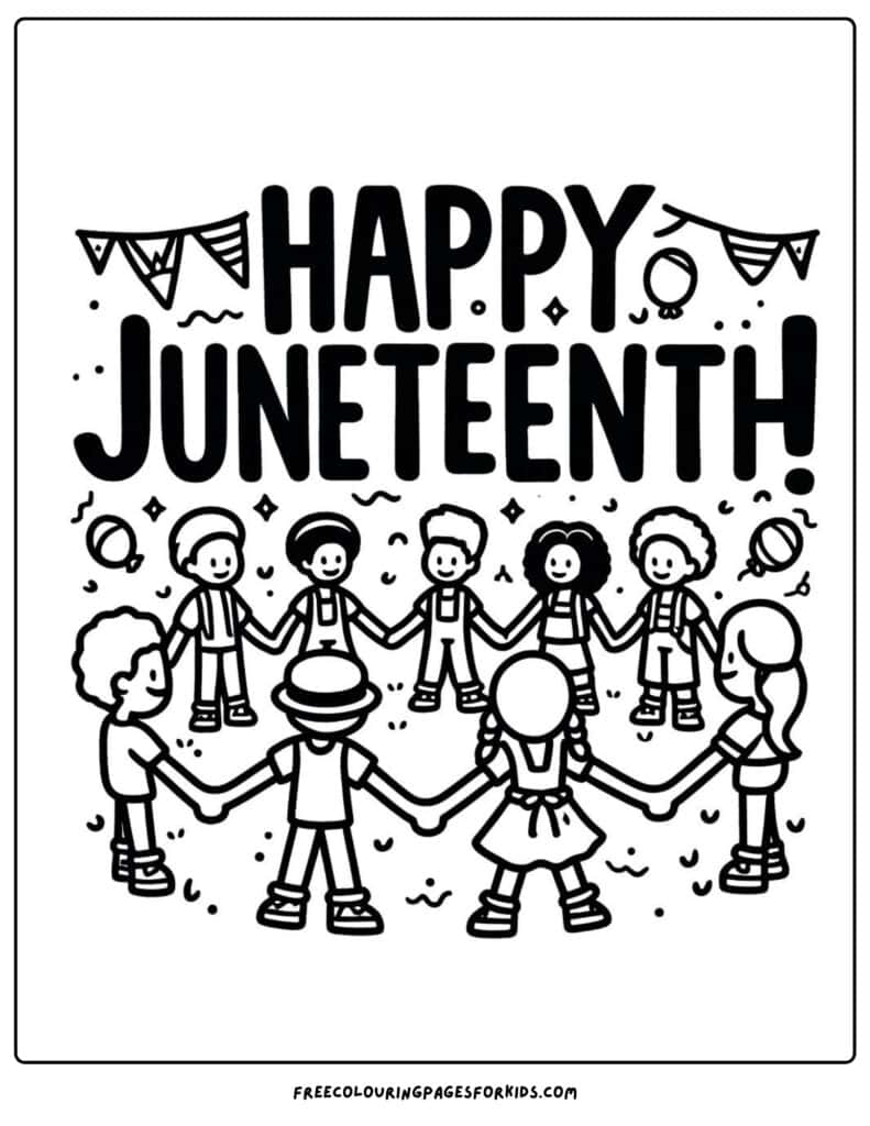 14 Juneteenth Coloring Pages