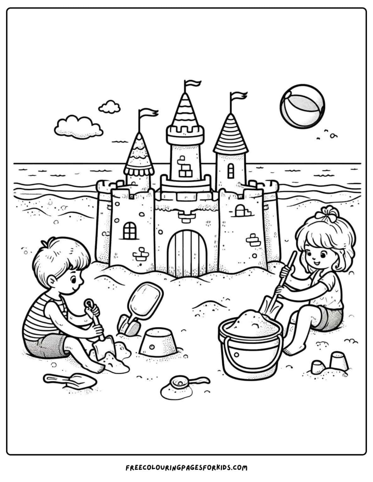 55 Summer Coloring Pages