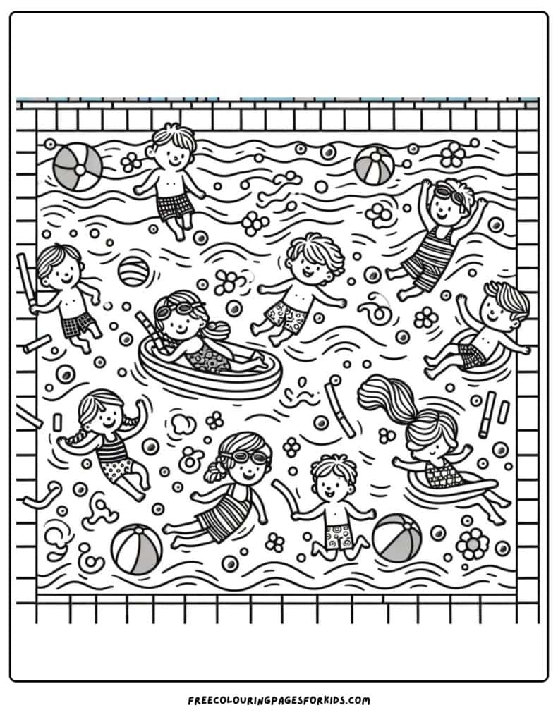 55 Summer Coloring Pages