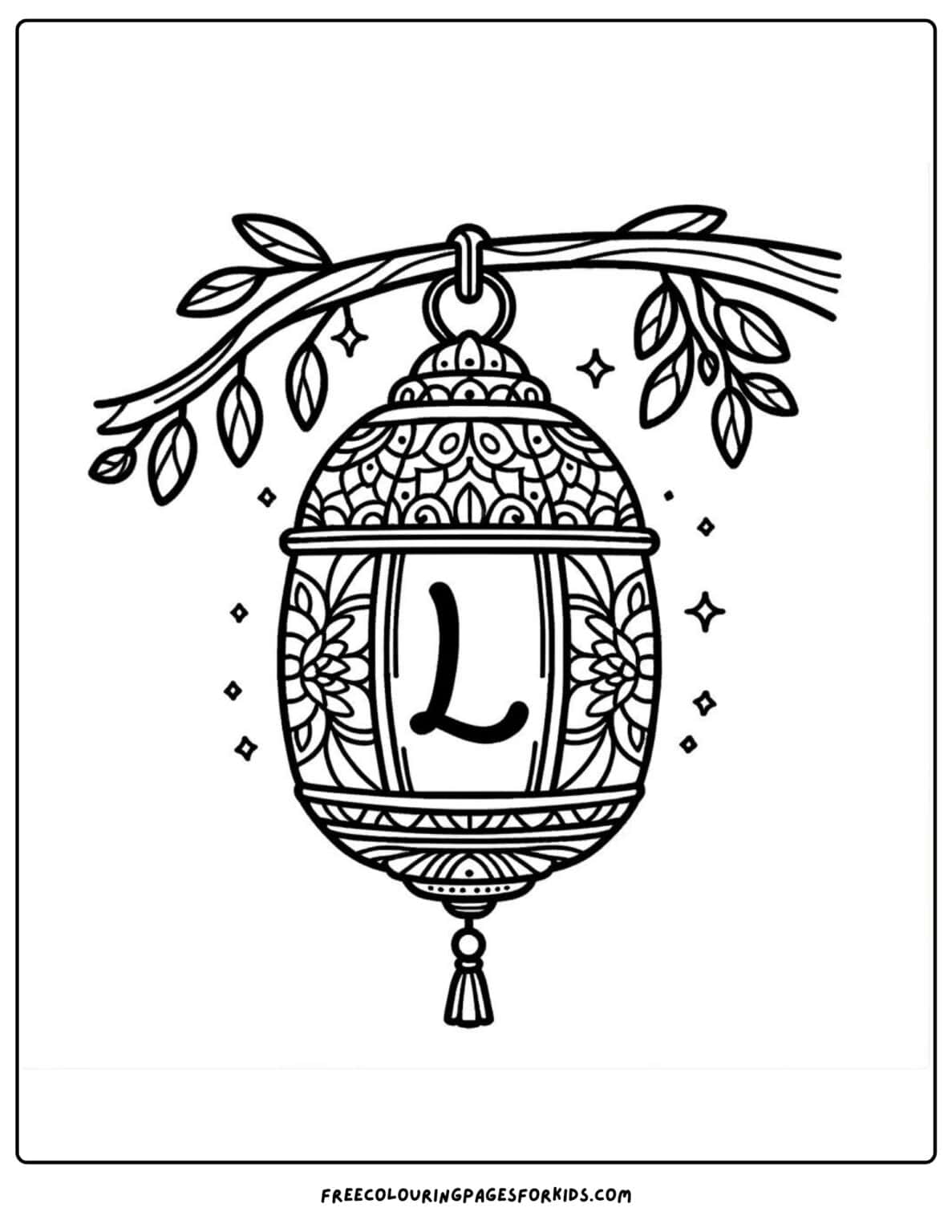 16 Letter L Coloring Pages