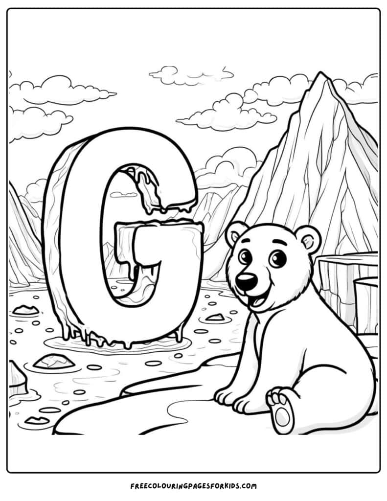 14 Letter G Coloring Pages