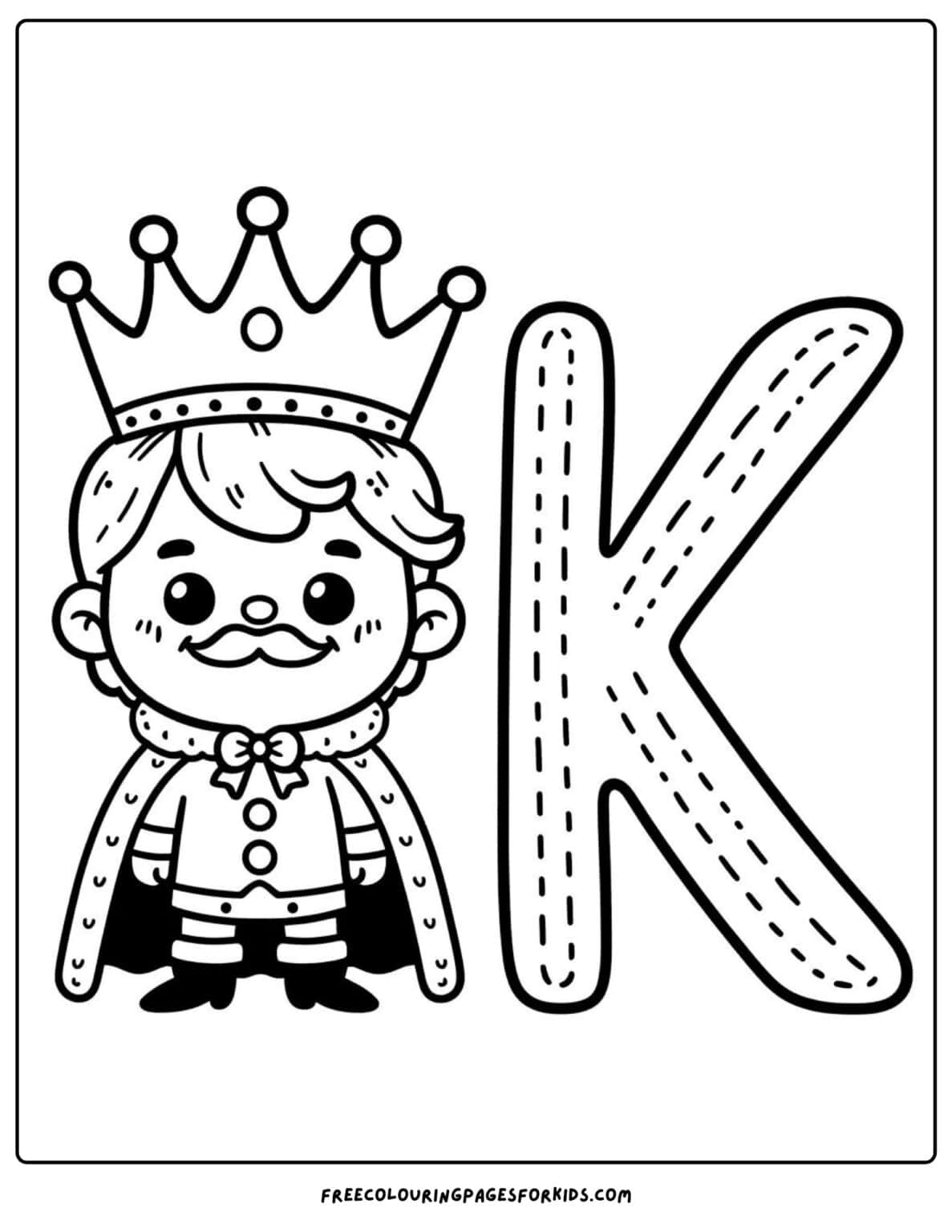 14 Letter K Coloring Pages