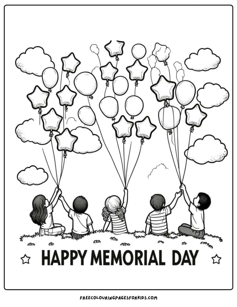 11 Memorial Day Coloring Pages - Coloring For Kids