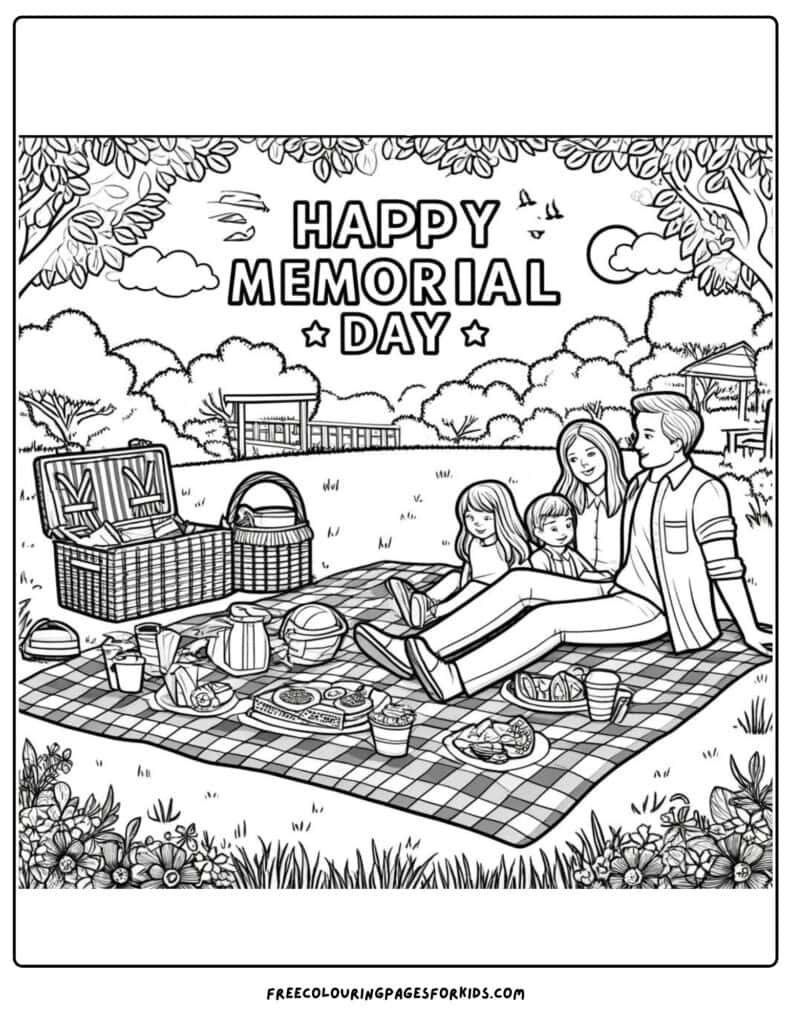 11 Memorial Day Coloring Pages - Coloring For Kids