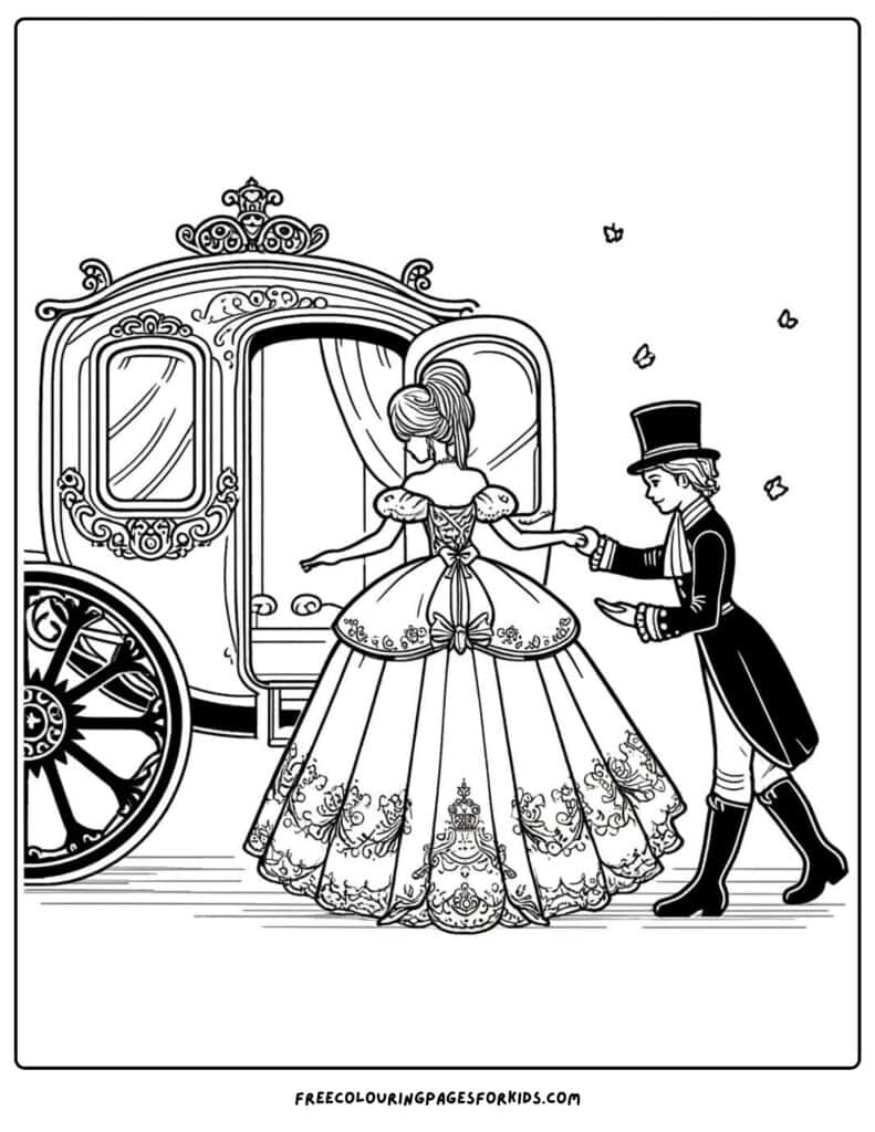47 Princess Coloring Pages For Kids - Coloring For Kids