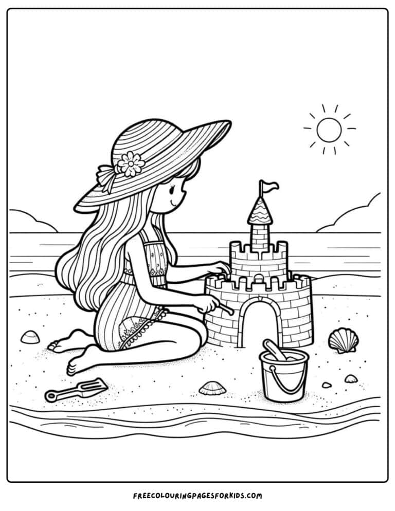 47 Princess Coloring Pages For Kids - Coloring For Kids