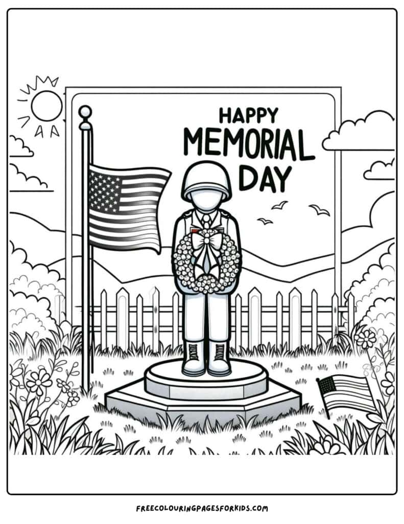 11 Memorial Day Coloring Pages - Coloring For Kids