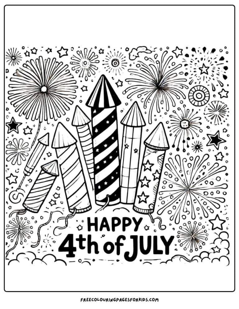 75 4th of July Coloring Pages - Coloring Pages For Kids