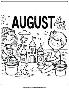 23 August Coloring Pages - Coloring For Kids