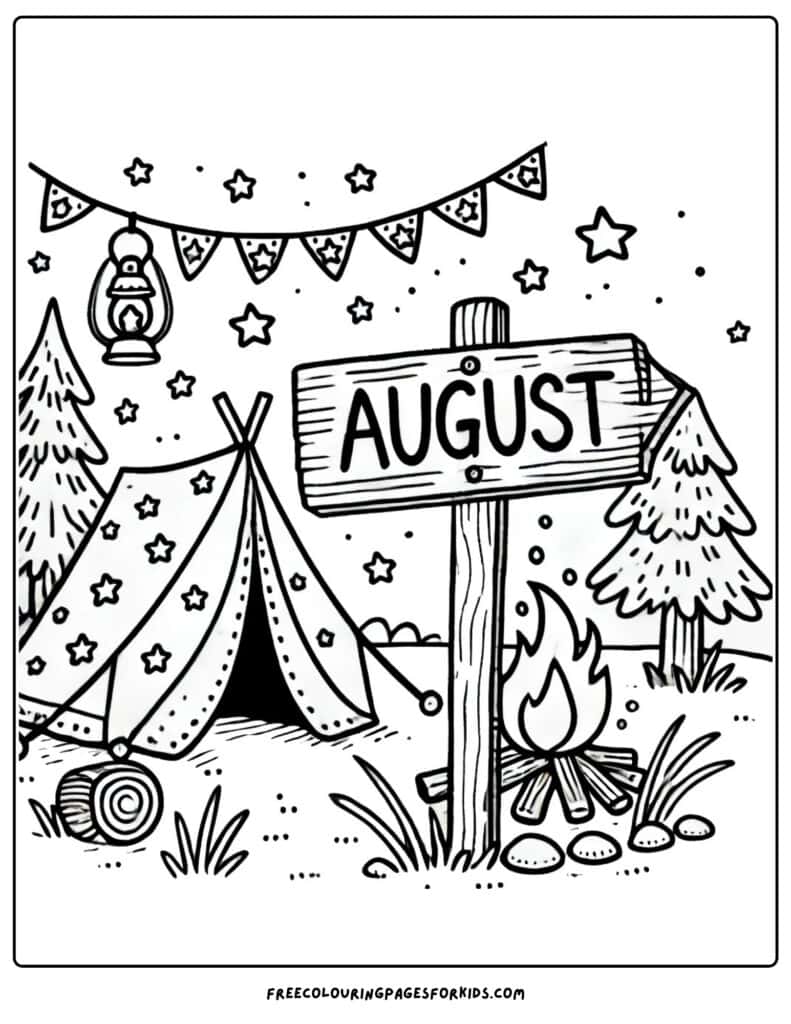 23 August Coloring Pages - Coloring For Kids