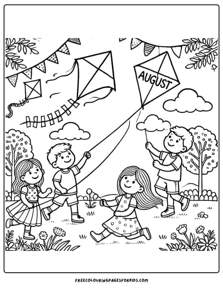 23 August Coloring Pages - Coloring For Kids