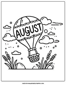 23 August Coloring Pages - Coloring For Kids