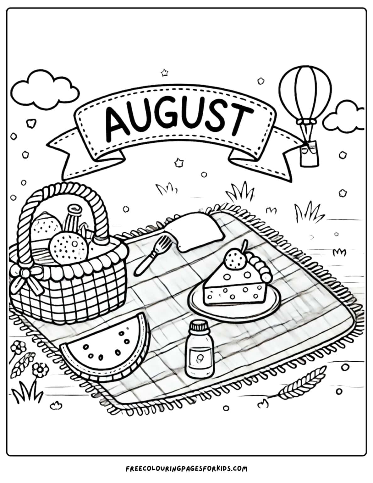23 August Coloring Pages - Coloring For Kids