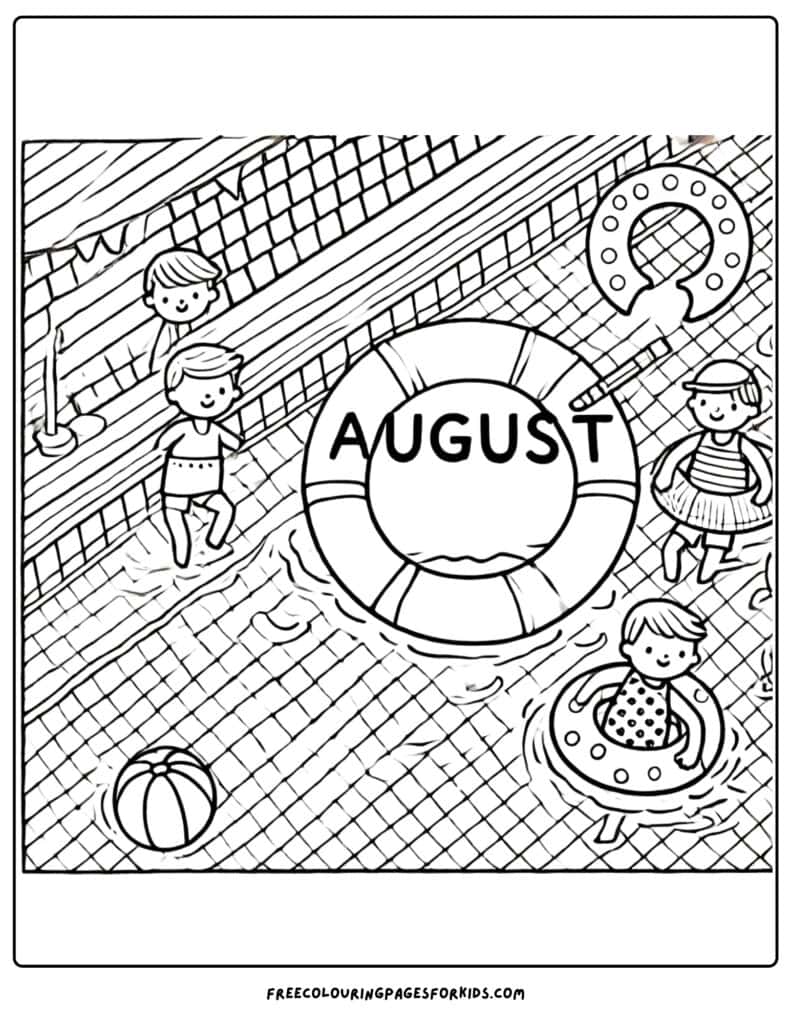 23 August Coloring Pages - Coloring For Kids