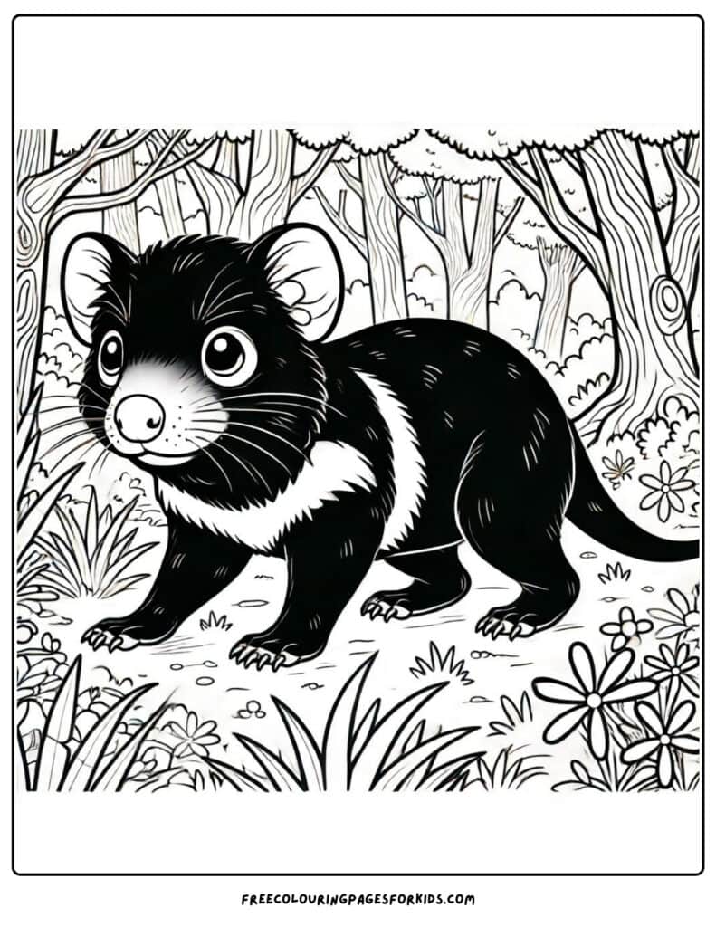 23 Australian Animal Coloring Pages