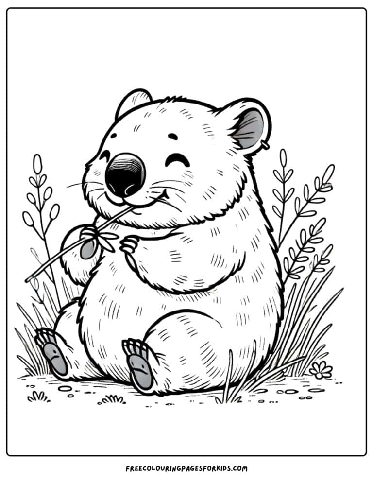 23 Australian Animal Coloring Pages