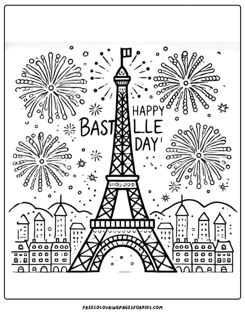 13 Bastille Day Coloring Pages