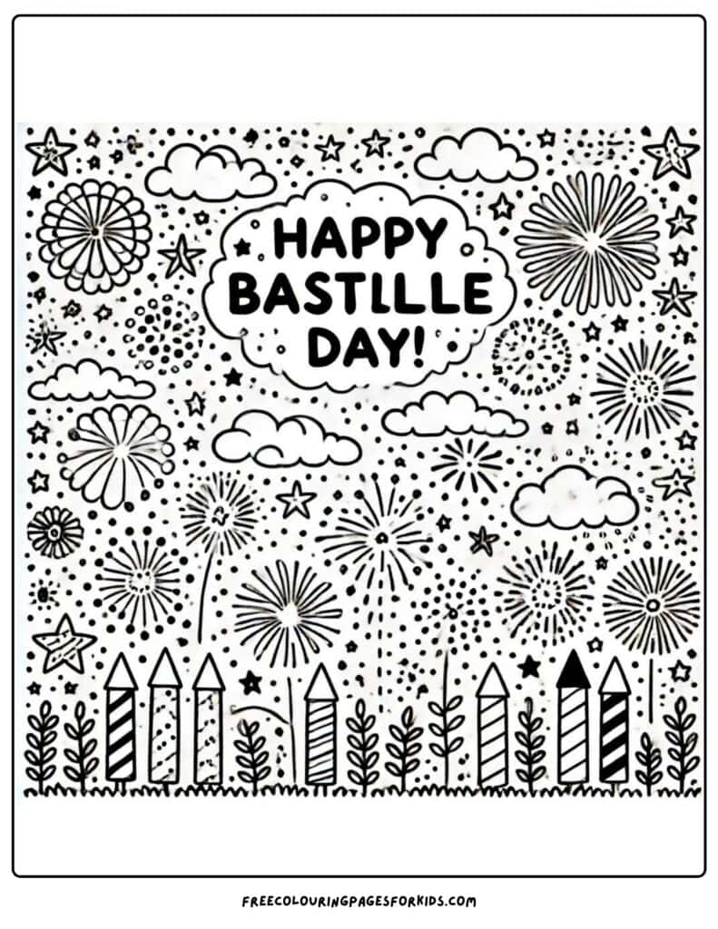 13 Bastille Day Coloring Pages