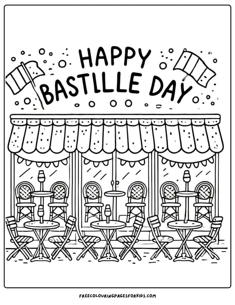 13 Bastille Day Coloring Pages