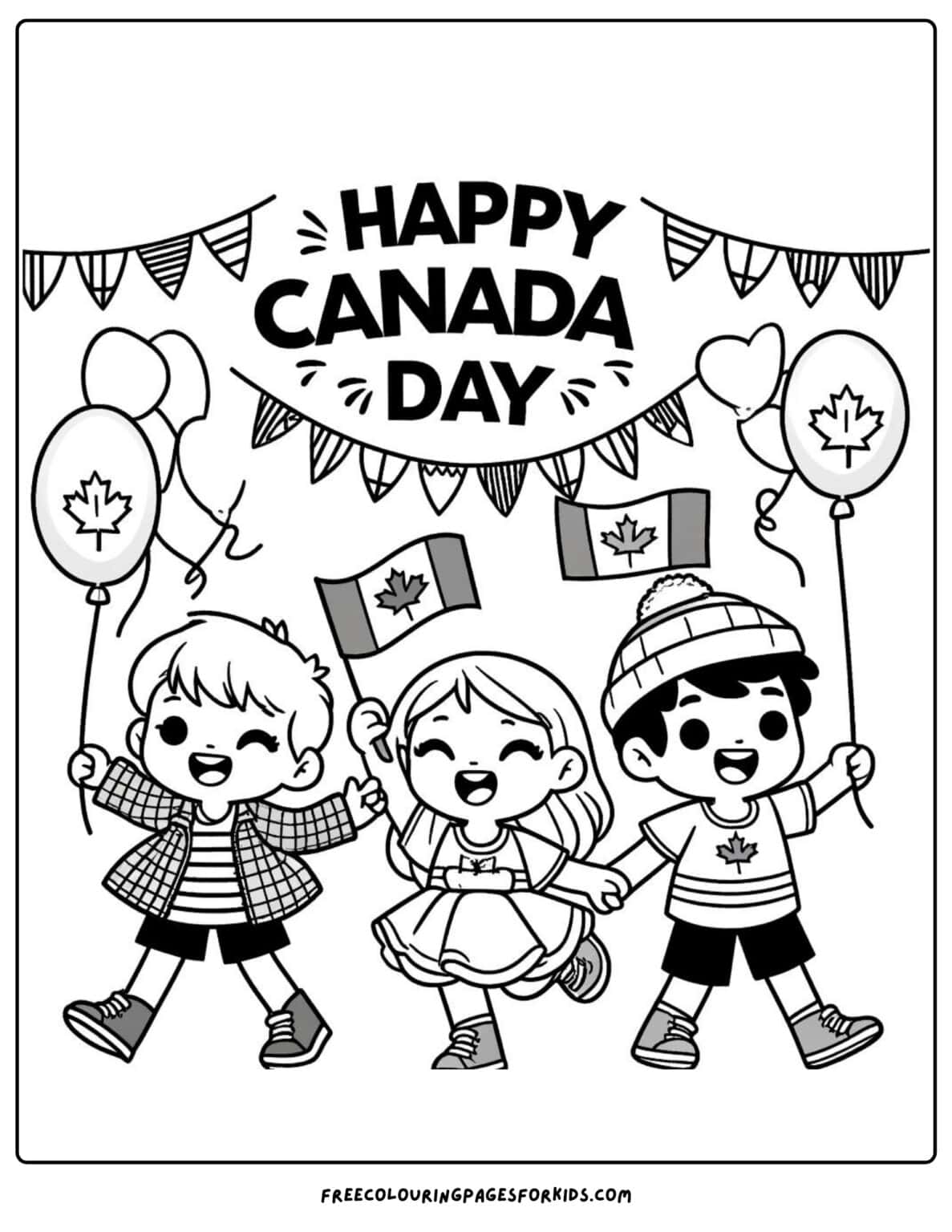 34 Canada Day Colouring Pages - Coloring Pages For Kids