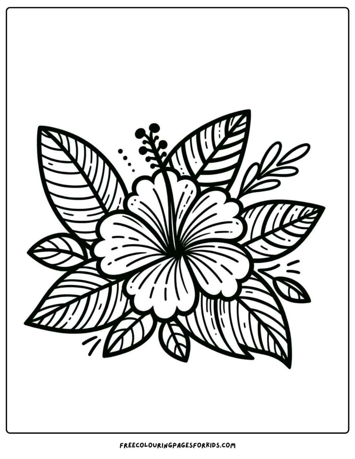31 Flower Coloring Pages