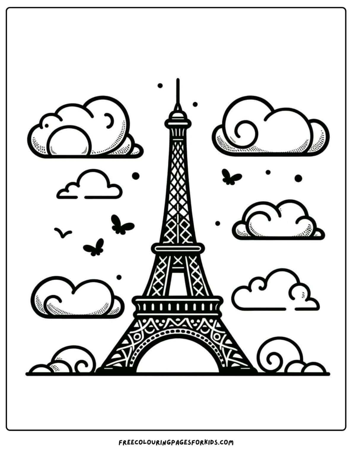 20 Landmark Coloring Pages