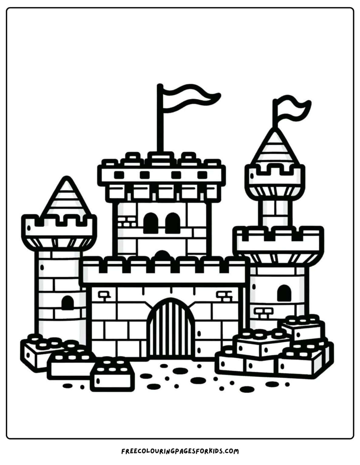 58 Lego Coloring Pages