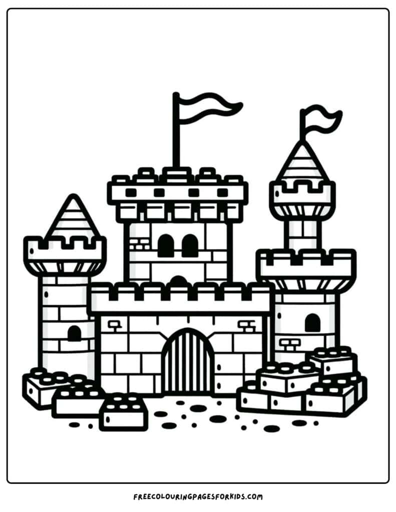 58 Lego Coloring Pages
