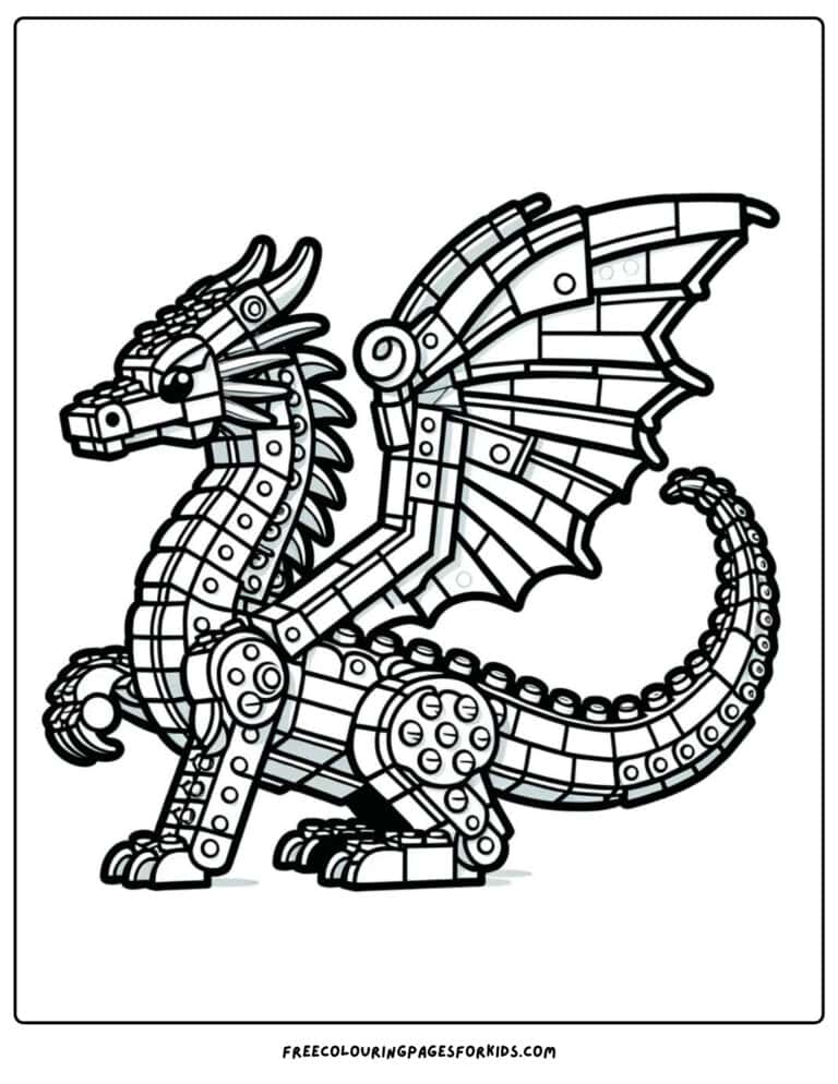 58 Lego Coloring Pages