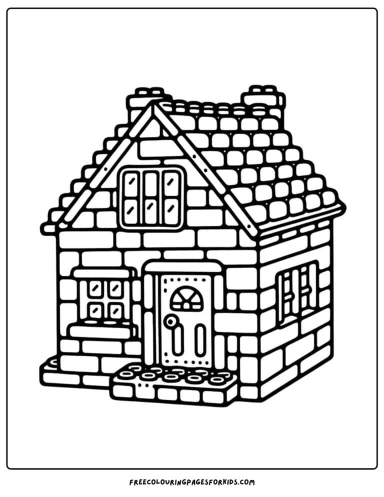 58 Lego Coloring Pages