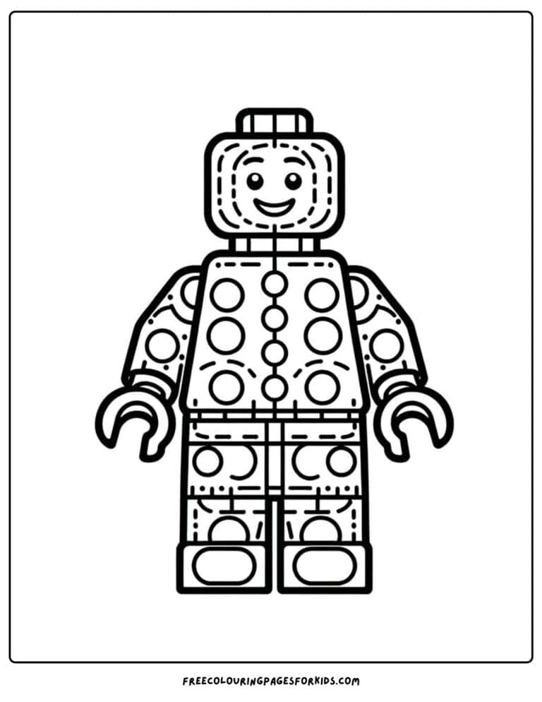 58 Lego Coloring Pages